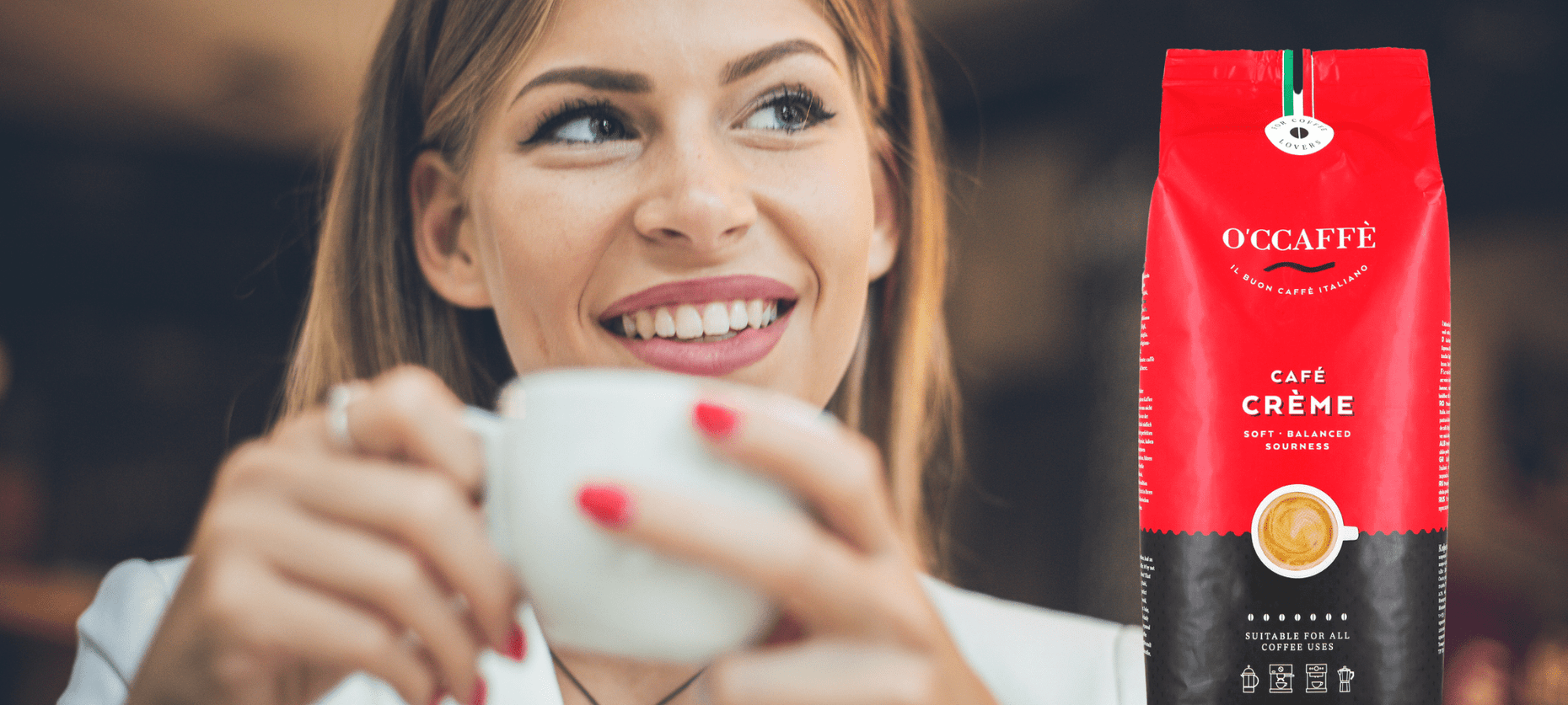 O'ccaffè: Guter italienischer Kaffee seit 1986